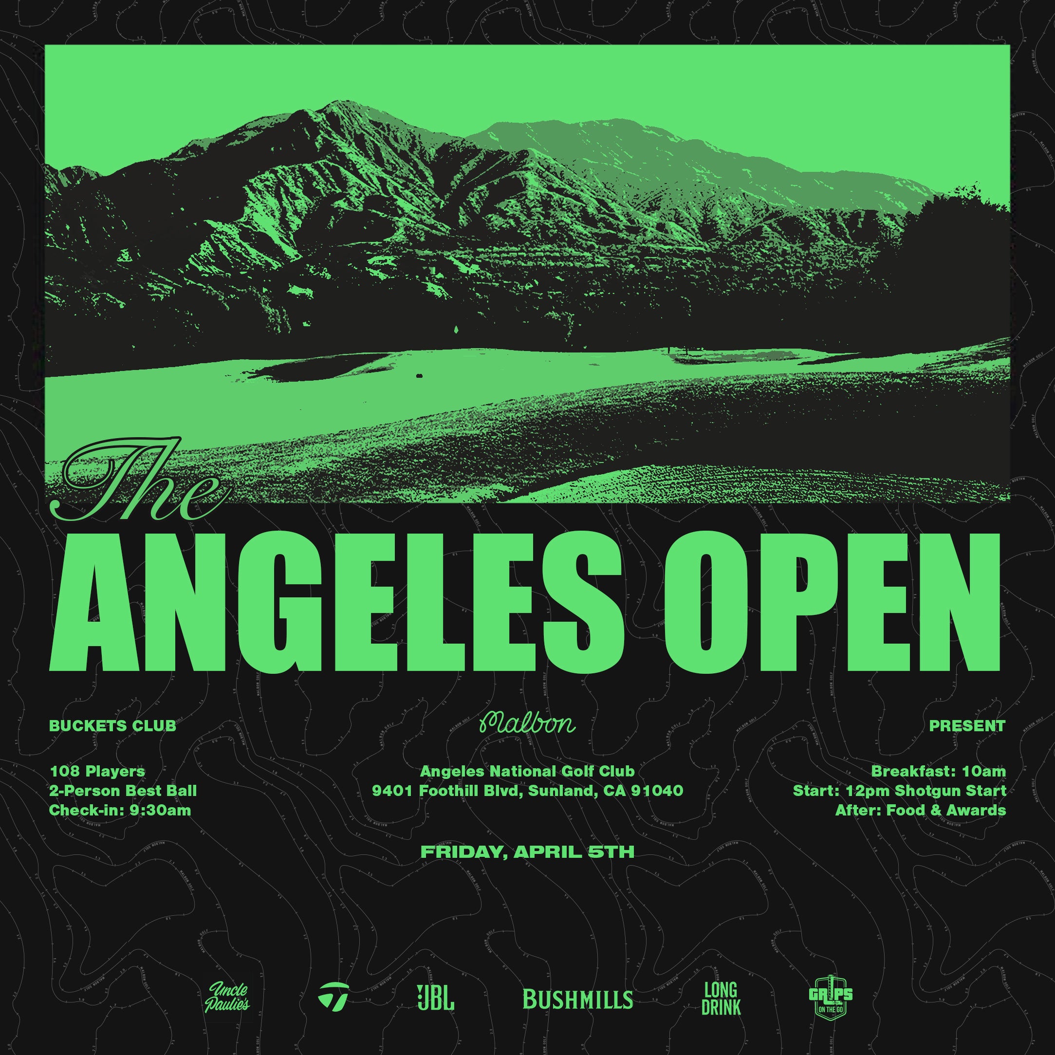 2024 Angeles Open - Friends & Family – Malbon Buckets Club